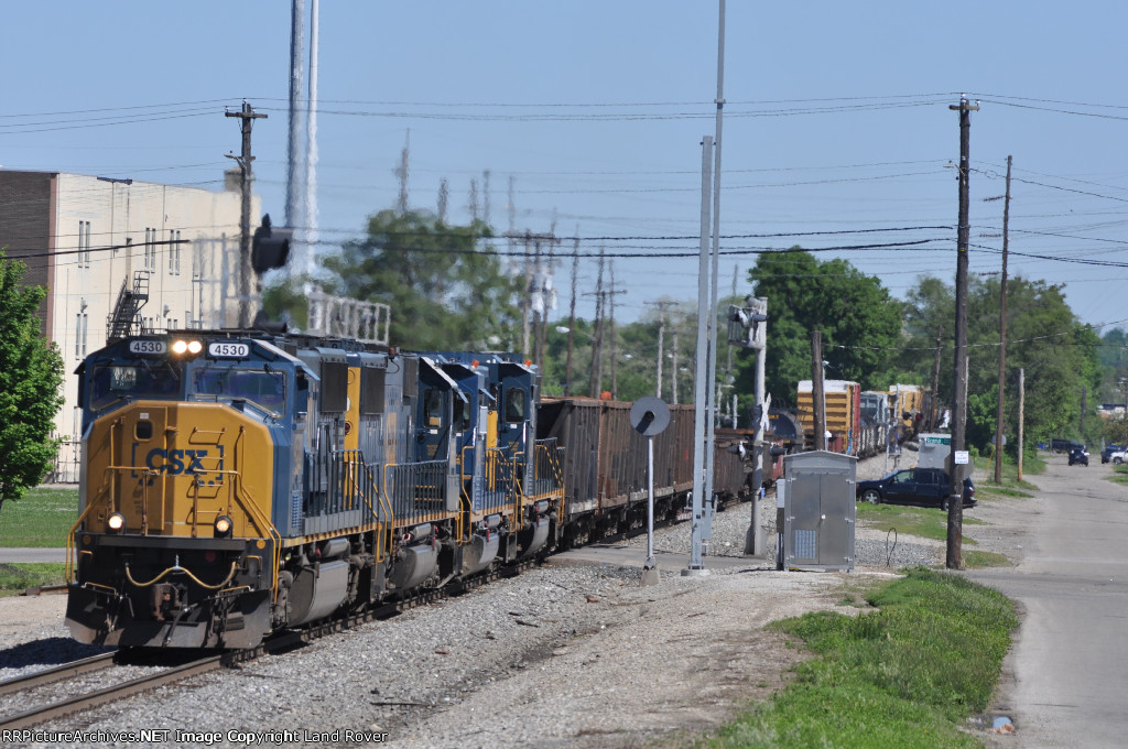 CSXT 4530 On CSX J 783 Eastbound